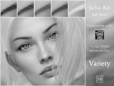 Second Life Marketplace - Eyebrows, Catwa HDPRO: JuliaAir.SoftArch.DEMO